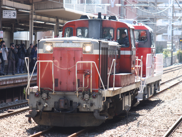 623．ハイブリッド機関車HD300－901号機、甲種輸送